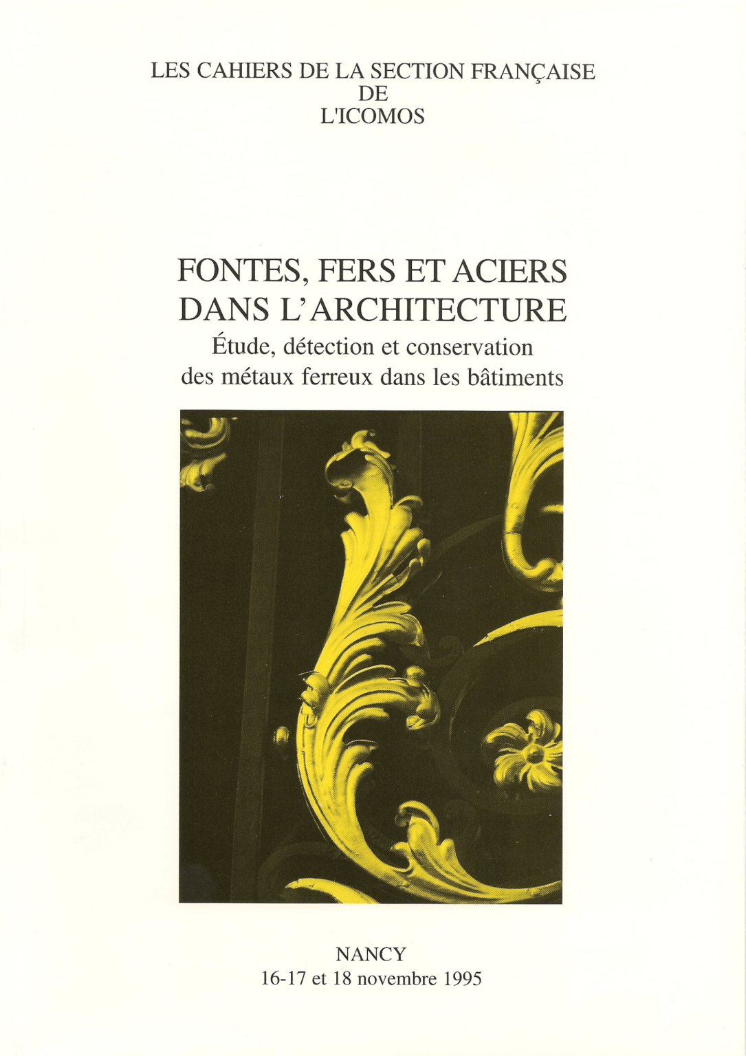 Fontes, fers et aciers dans l’architecture – ICOMOS France